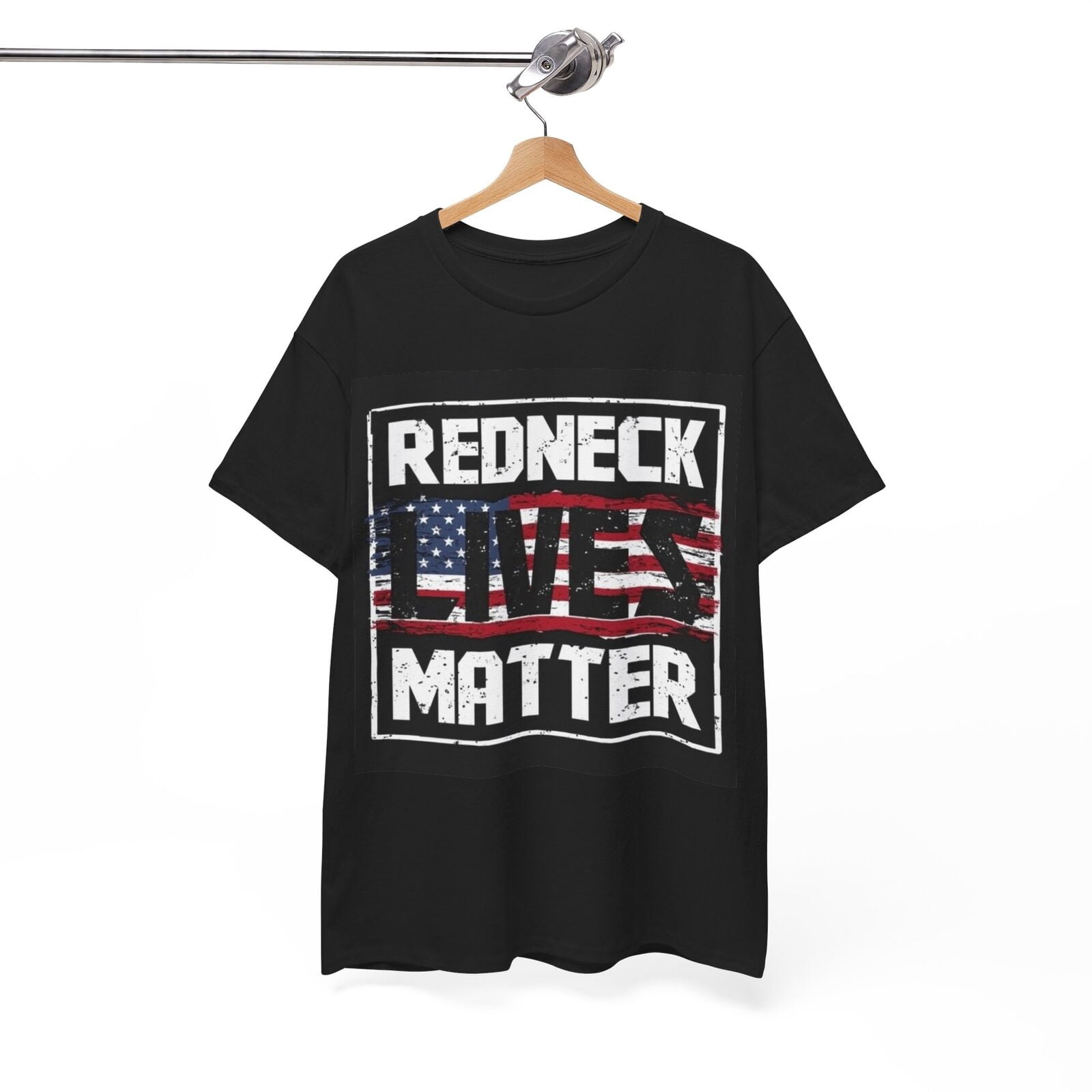 RedNeck Lives Matter Tshirt Country Life American Flag Unisex Heavy ...