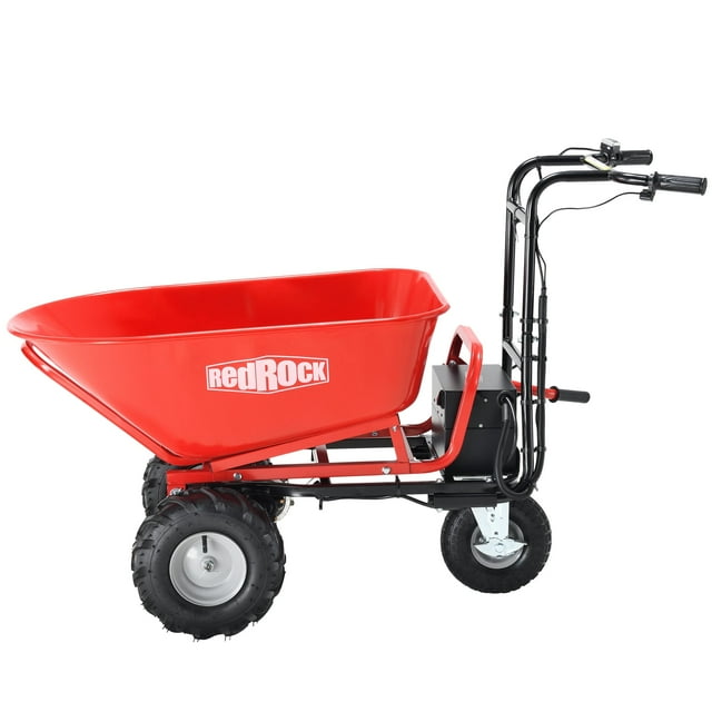 RedRock Wheelbarrow Utility Cart Electric Powered Cart 48V28Ah，500W ...