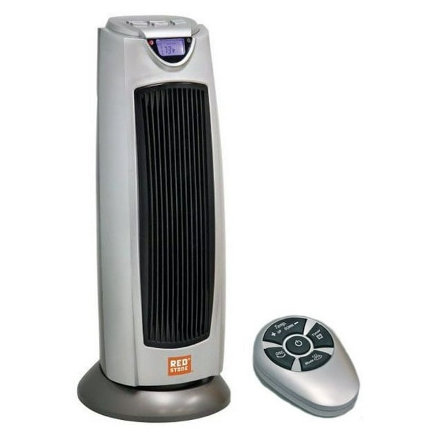 RedStone FP507-15R Ceramic Tower Heater with Remote 150 sq. ft ...