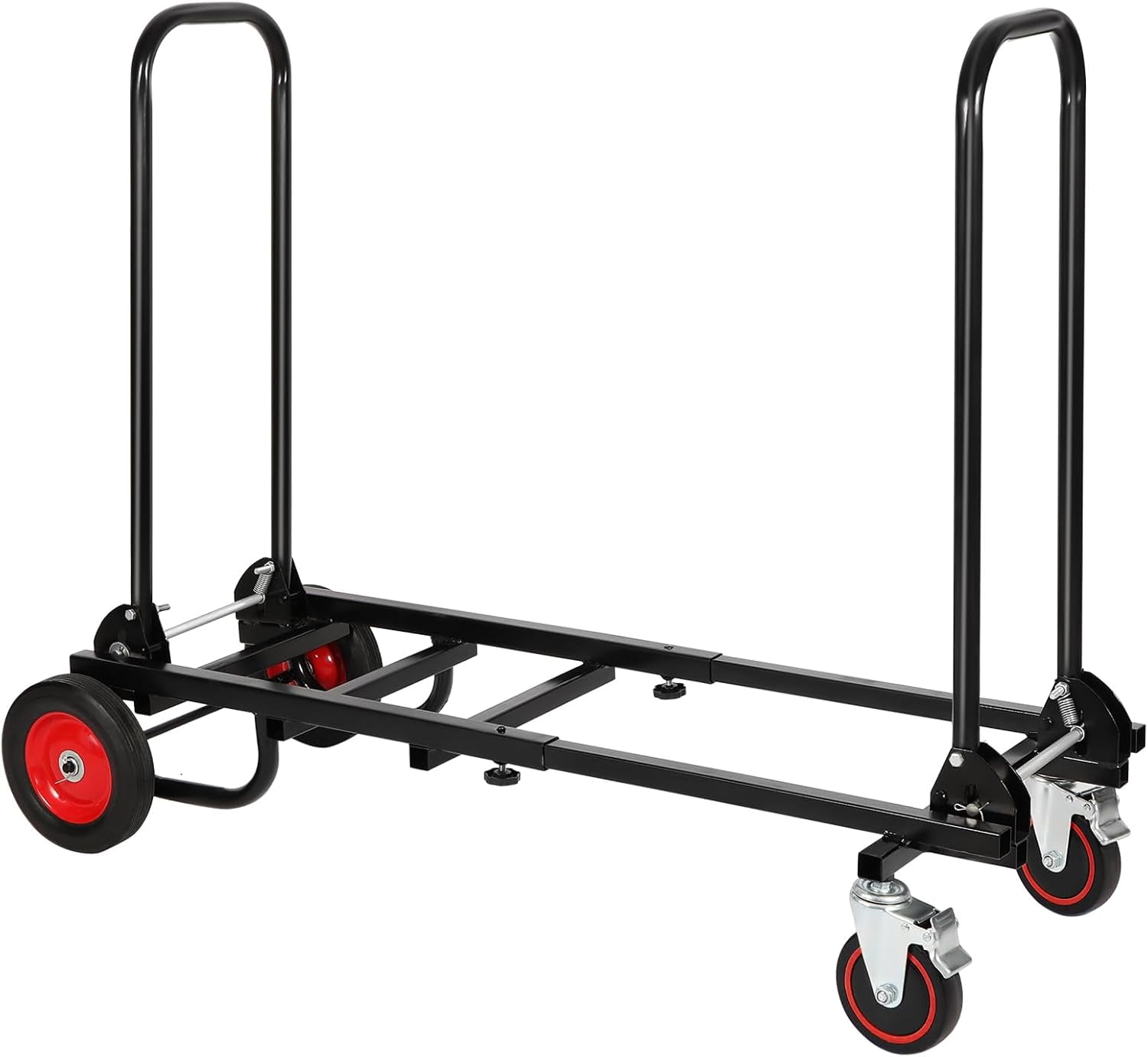 RedSwing Folding Multi-Utility Dolly Cart, Heavy Duty 8-in-1 ...