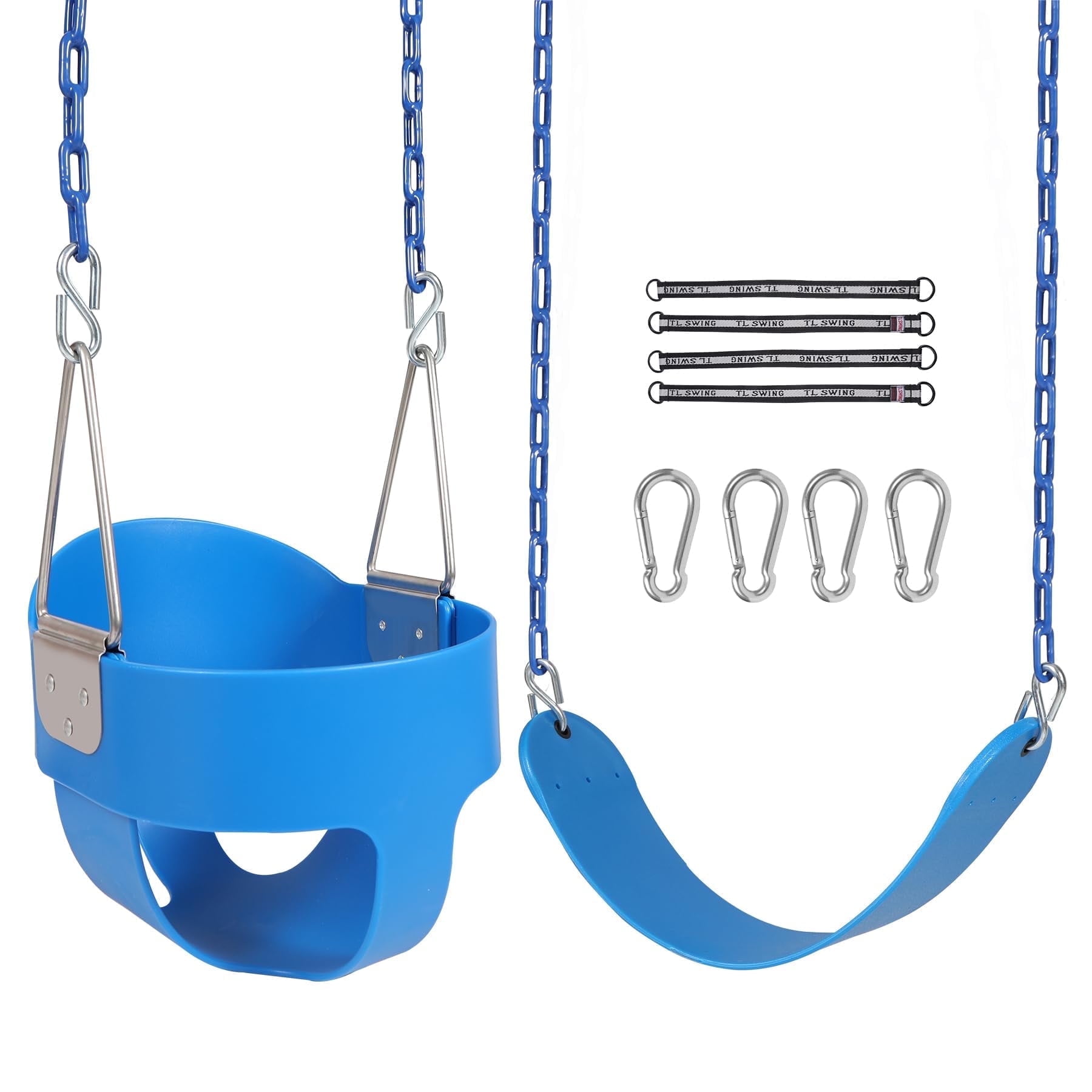 RedSwing High Back Full Bucket Swing with Heavy Duty Swing Seat Combo ...