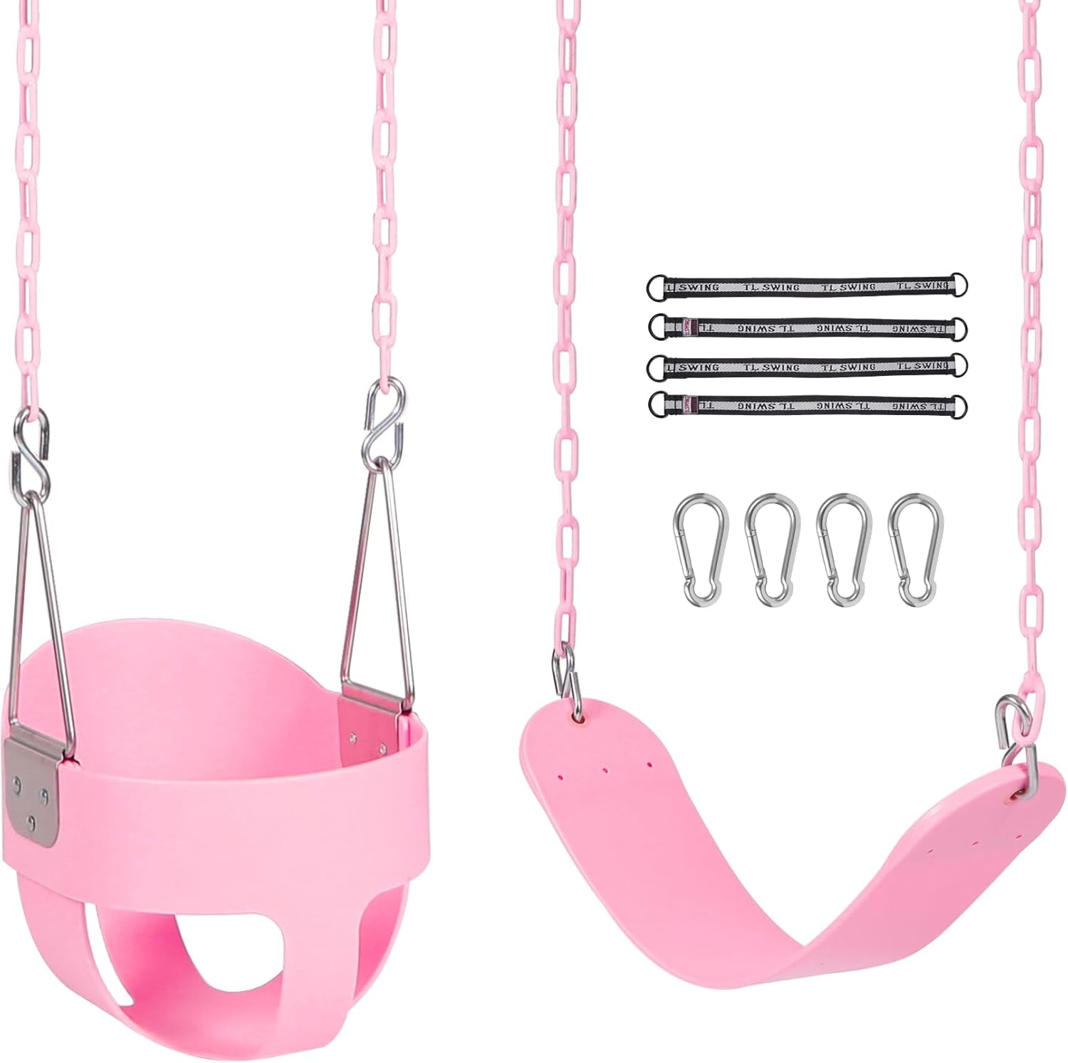 RedSwing High Back Full Bucket Swing with Heavy Duty Swing Seat Combo ...