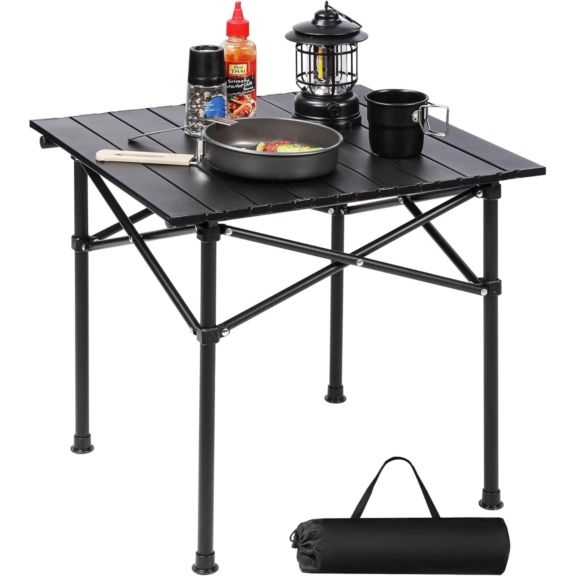 RedSwing Roll Up Camping Tables that Fold Up Lightweight, Portable ...