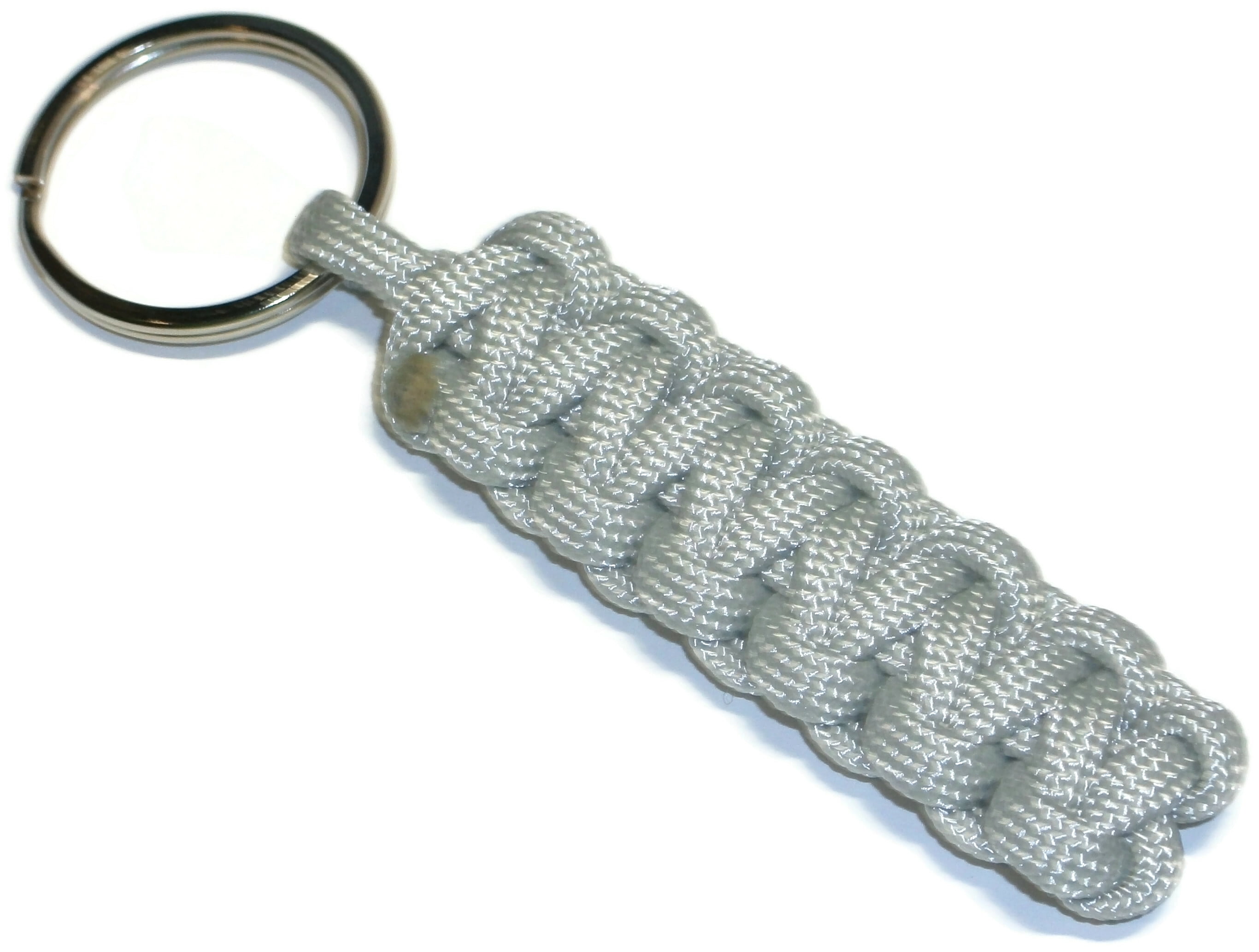 RedVex Cobra Style Paracord Key Chain - Choose your color (Qty-1) (Gray ...