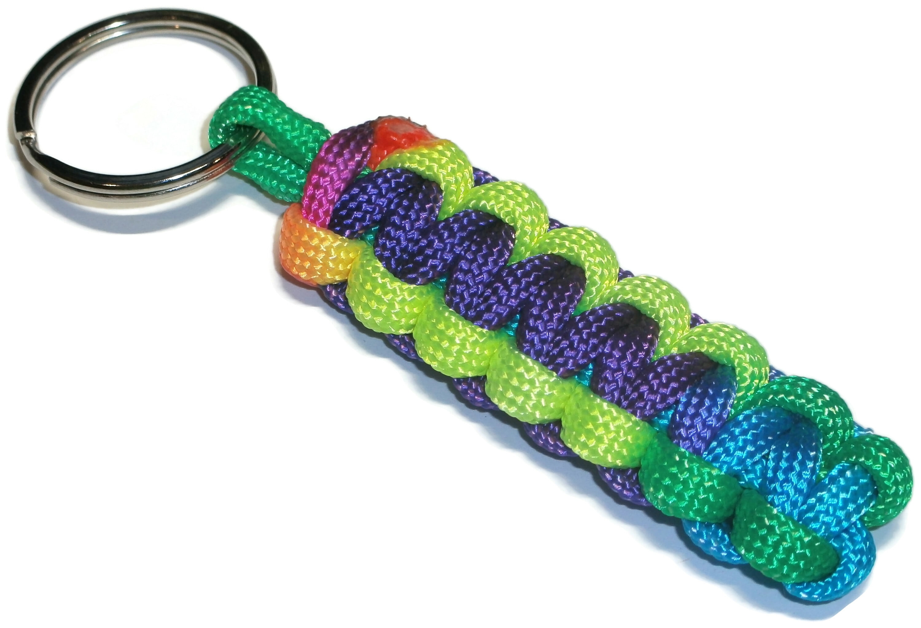 RedVex Cobra Style Paracord Key Chain - Choose your color (Qty-1 ...