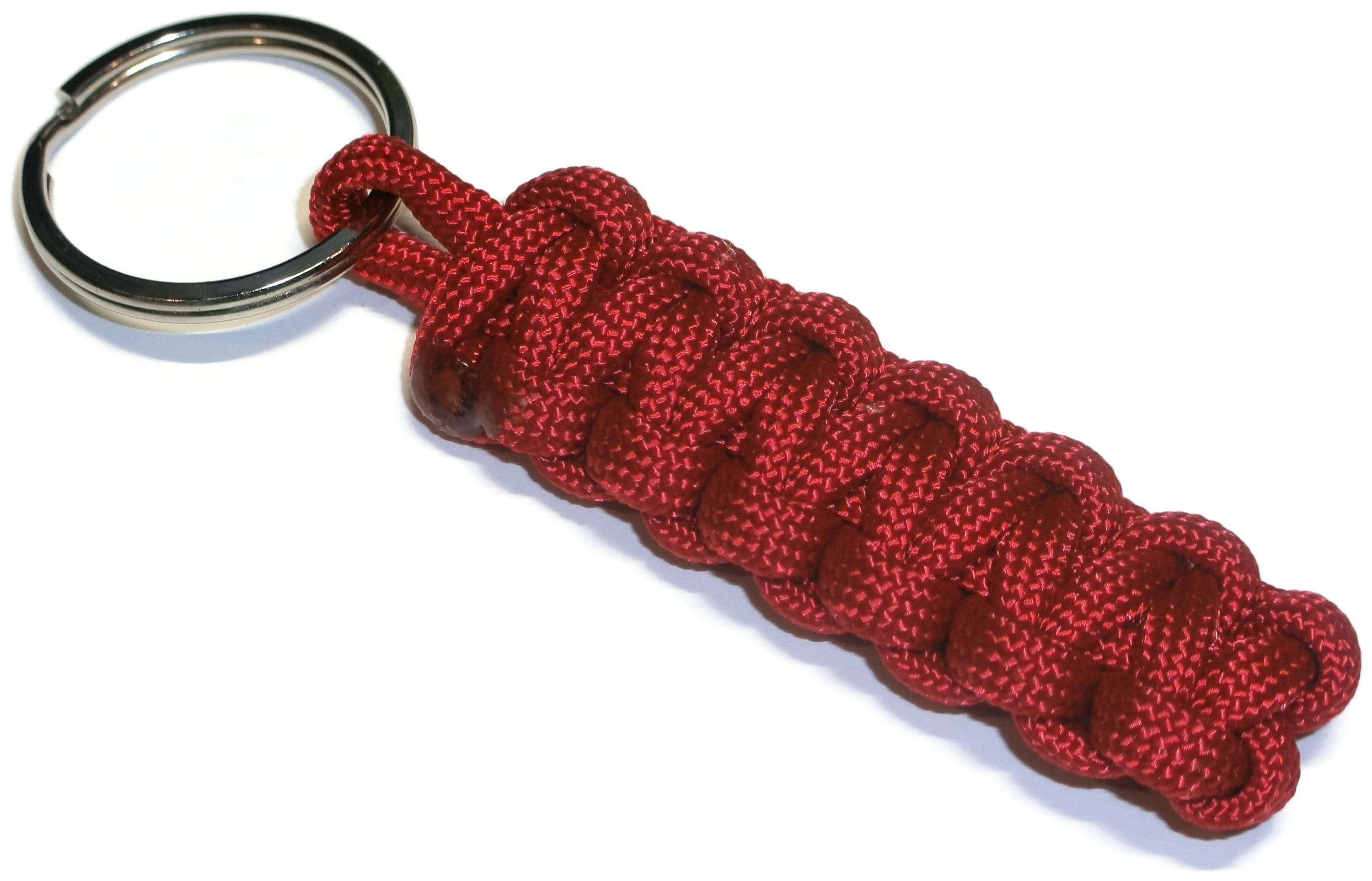 RedVex Cobra Style Paracord Key Chain - Choose your color (Qty-1) (Red ...
