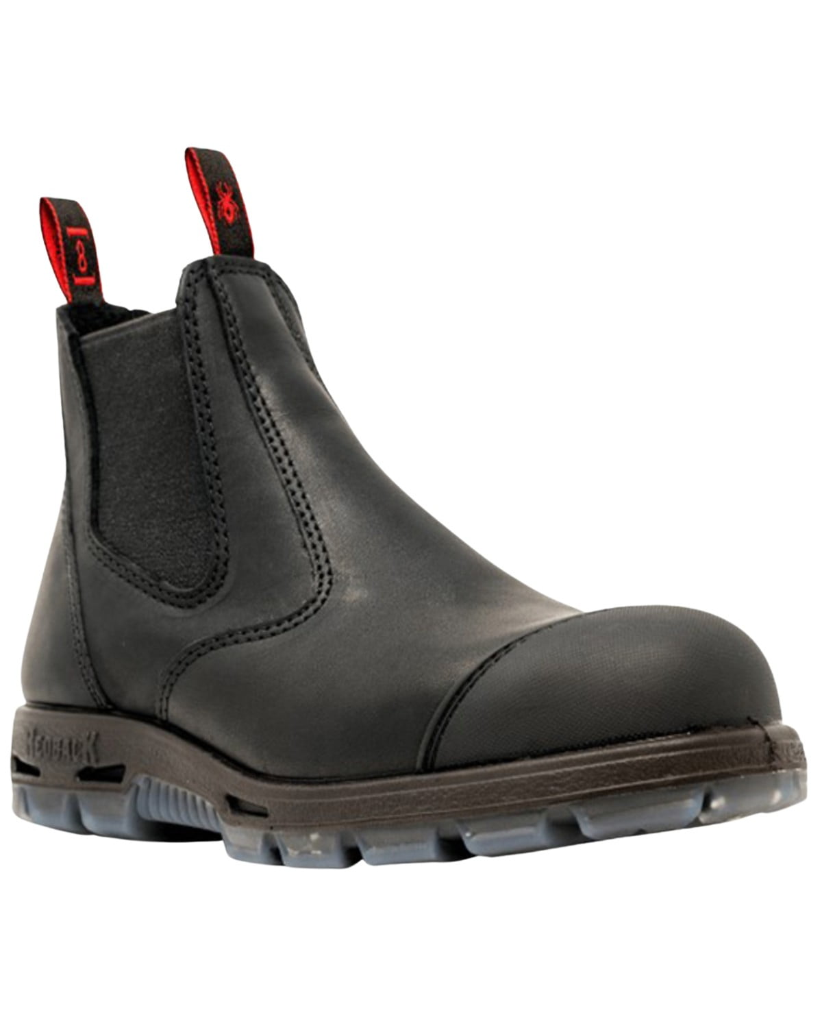Redback Boots Easy Escape HD Black Scuff Cap Steel Toe (8.5UK/9.5US ...