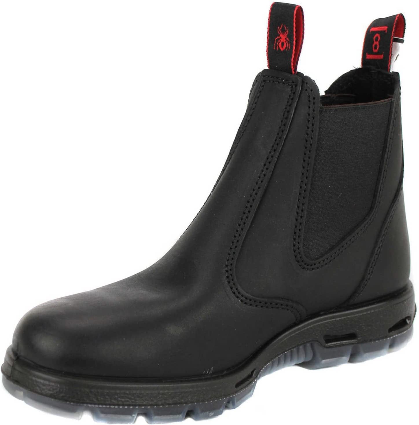 Redback UBBK Easy Escape Slip-On Soft Toe Black Redback Boot Size UK8 ...