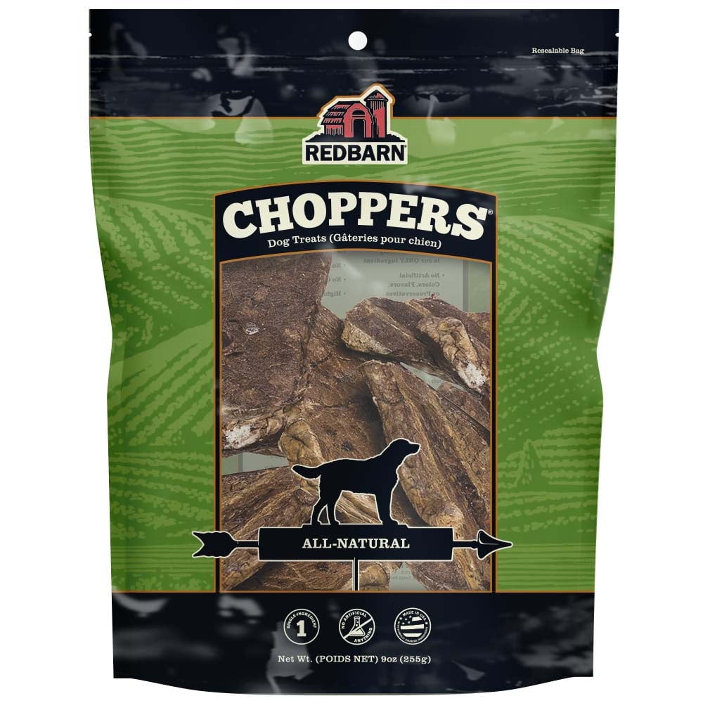 Redbarn All-Natural Beef Choppers Dog Treats, Single Ingredient ...