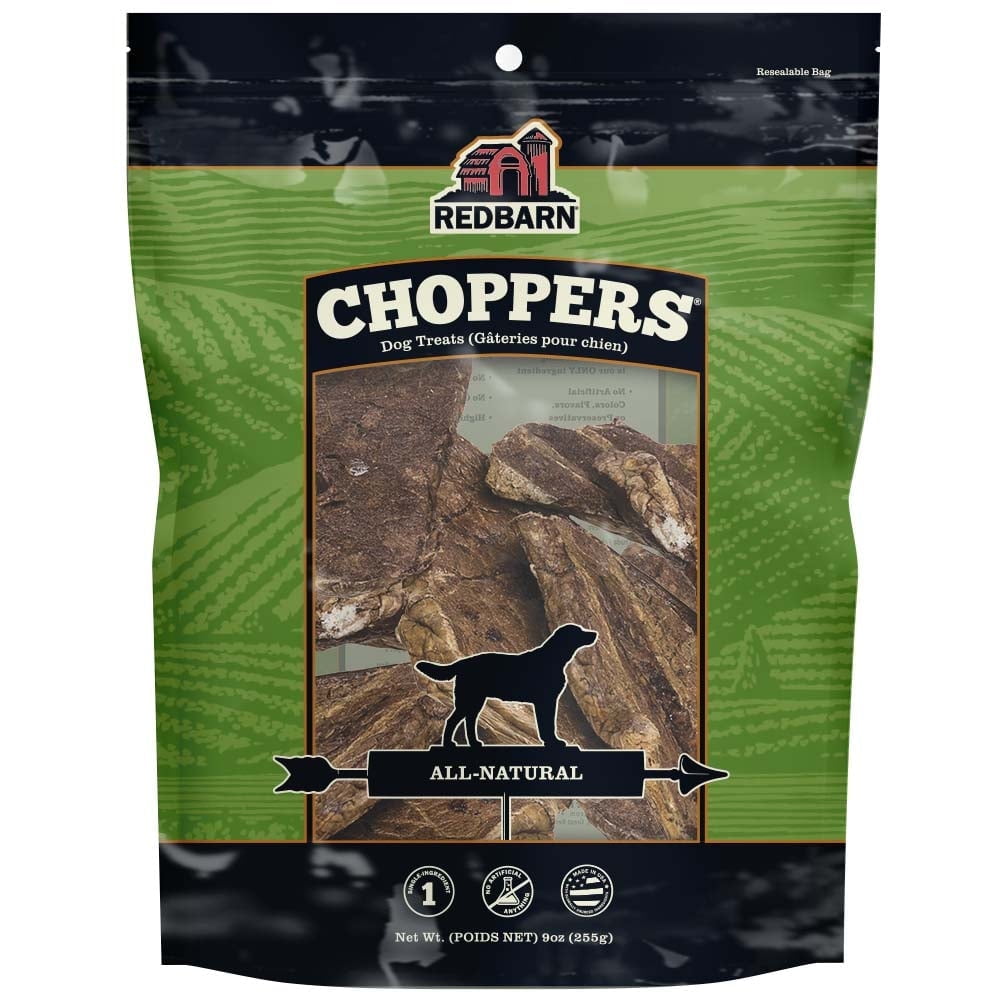 Redbarn Choppers Beef Lung Chews for Dogs - Natural High-Protein Single ...