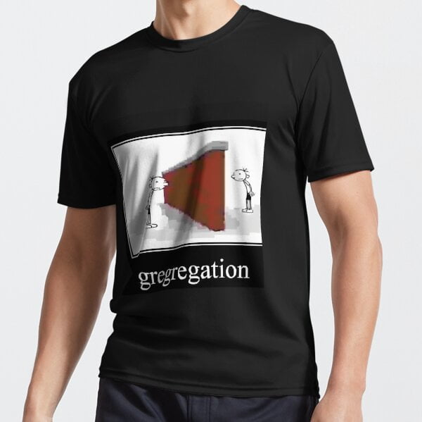 Redbubble Gregregation Diary of A Wimpy Kid T-shirt - Walmart.com