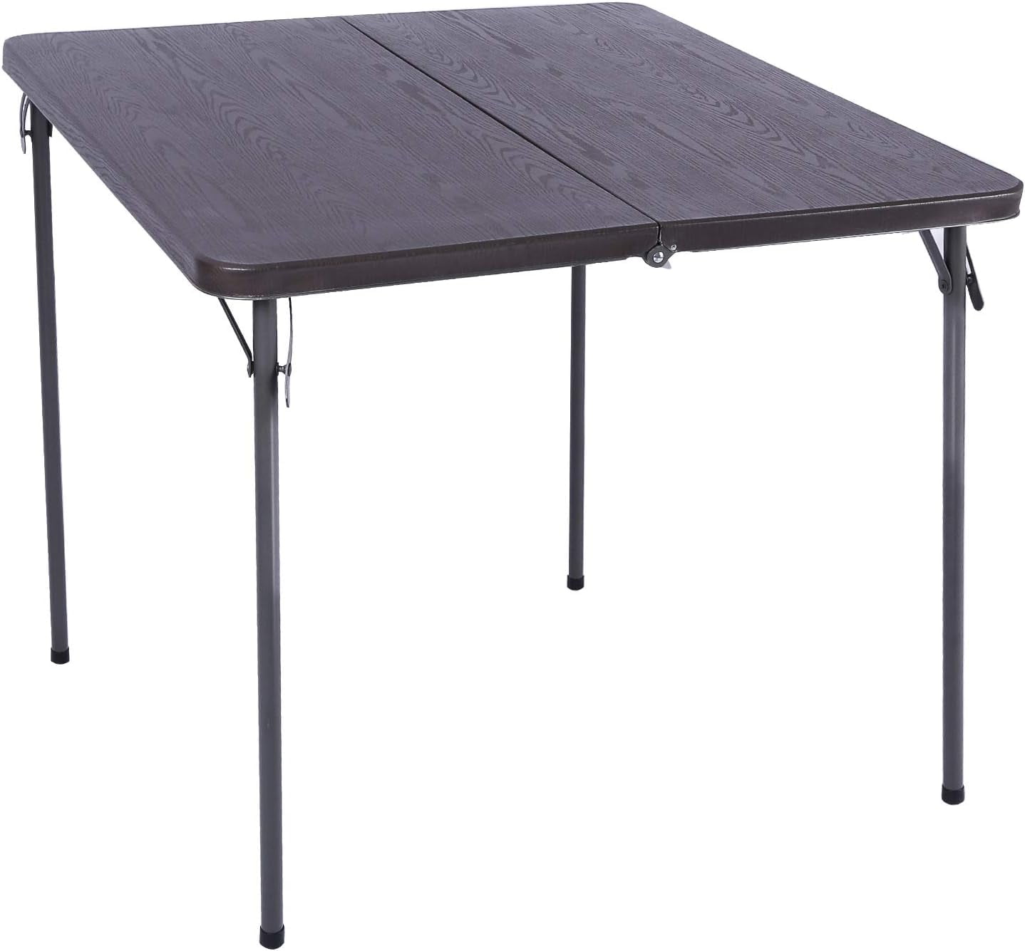 Redcamp 34" Folding Card Table Square with Resin Top, Lightweight ...