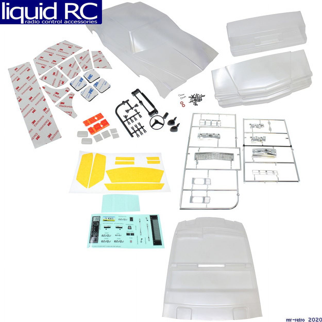 Redcat Racing 14757 79 Monte Carlo Body Assembly (Clear) (1pc ...