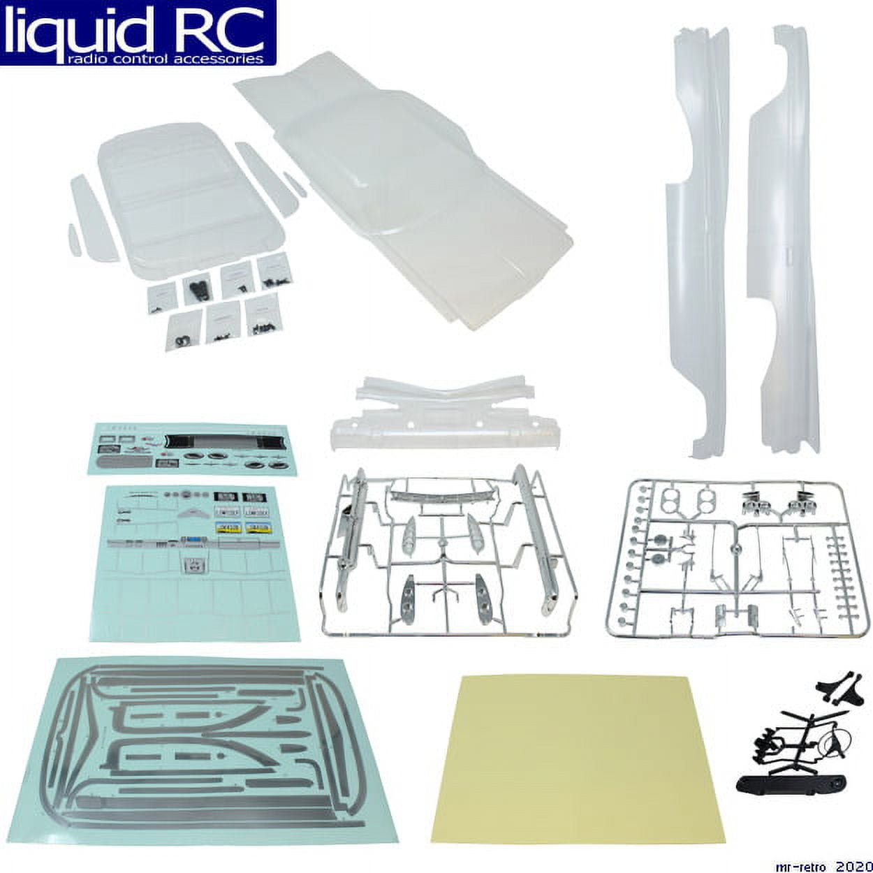 Redcat Racing 15533 59 Impala Body Kit (Clear) (1pc) - Walmart.com