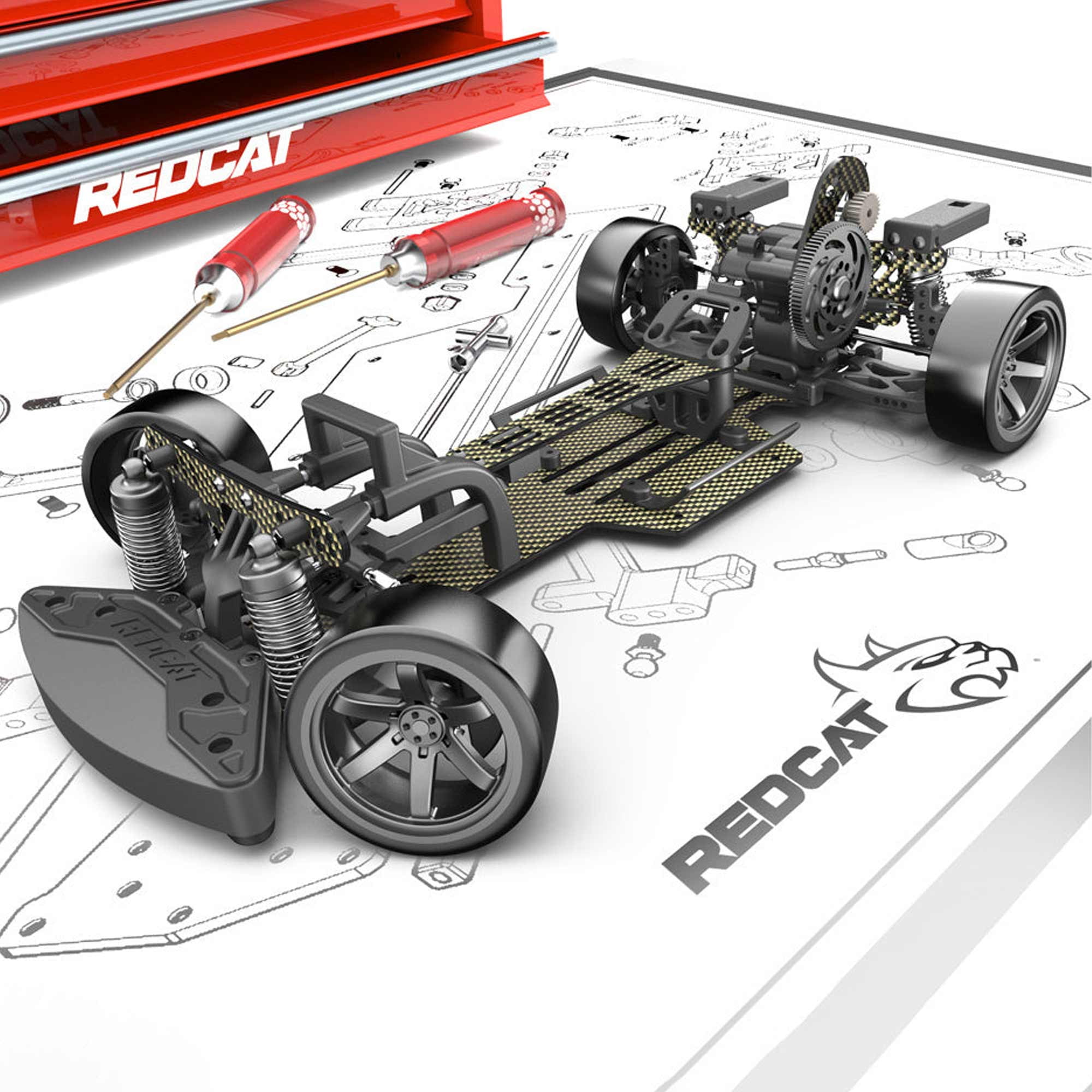 Redcat Racing 16205 1/10 Redcat Rds Builders Kit - Walmart.com