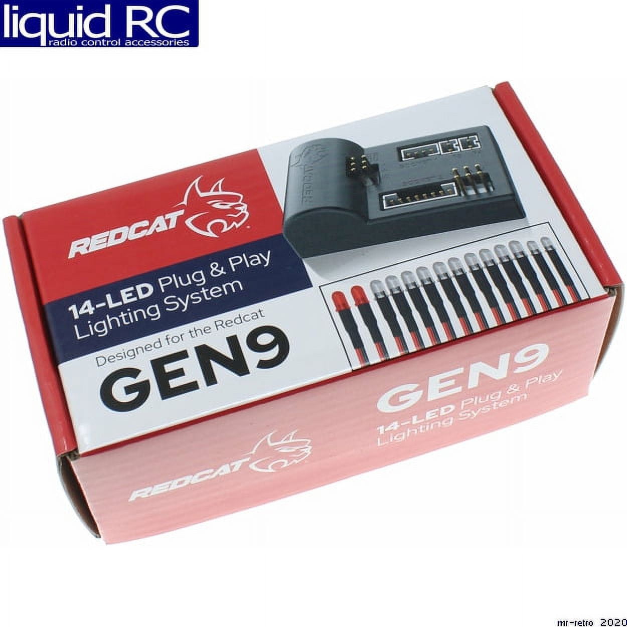 Redcat Racing 19728 14 LED Light Kit with Control Box (1pc) Gen9 ...