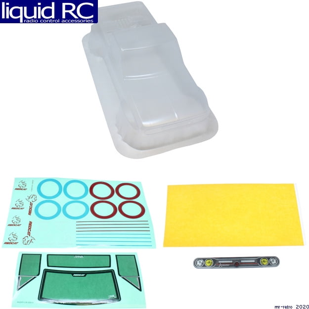 Redcat Racing 22353 10th Crawler Body (Clear)(1pc) - Walmart.com