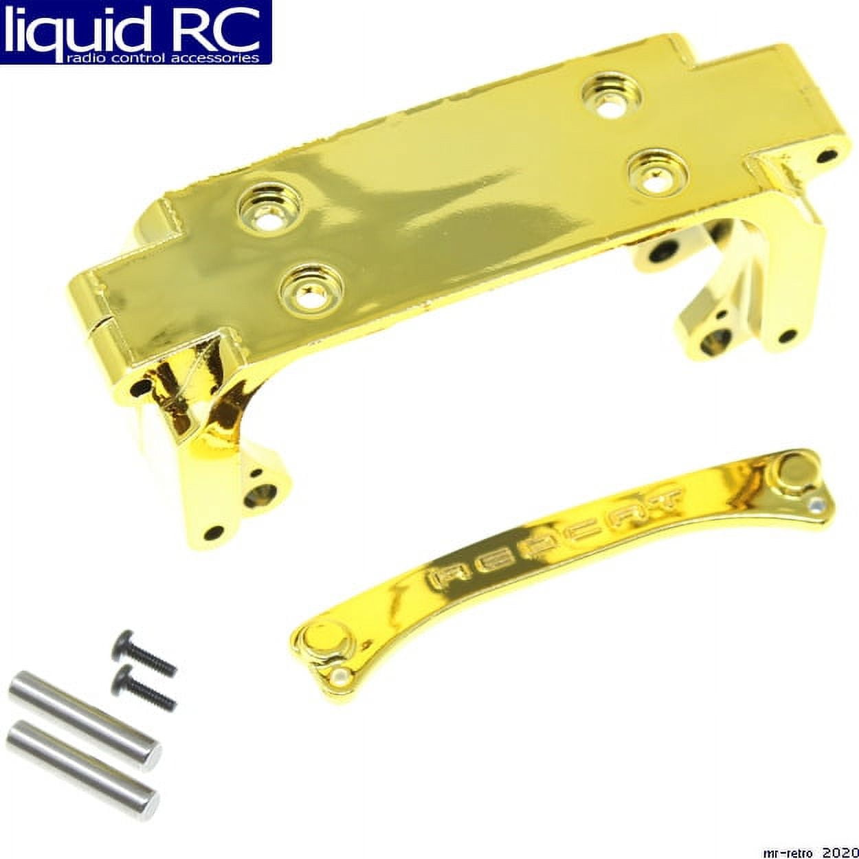 Redcat Racing 25838 Front Suspension Mount Pin Brace w/ Pins (Gold ...
