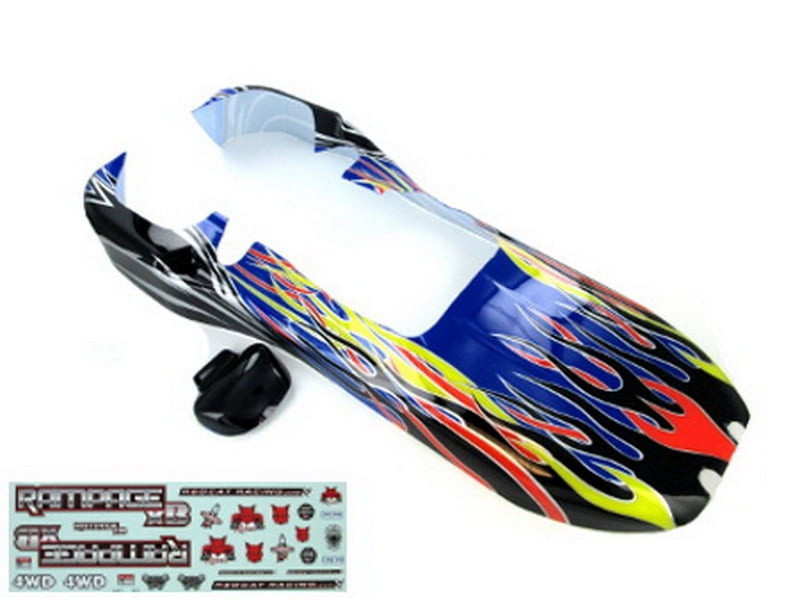 Redcat Racing 5402 1/5 Dune Runner Buggy Body Blue Flame - Walmart.com