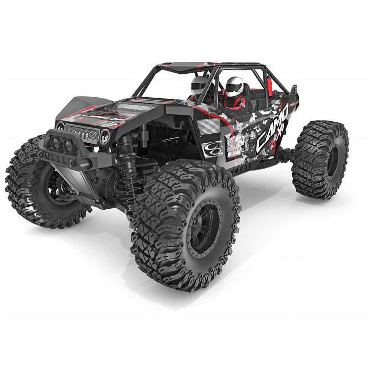 Redcat Racing CAMO-X4-PRO 1-10 Scale Brushless Electric Rock Racer ...