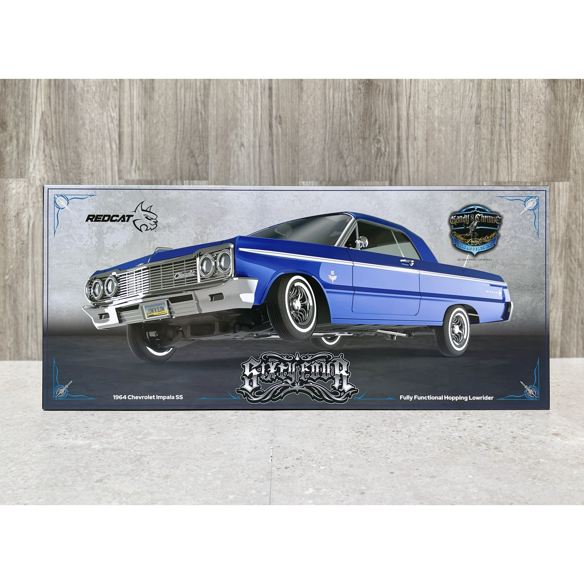 Lowrider Impala 64 Blue