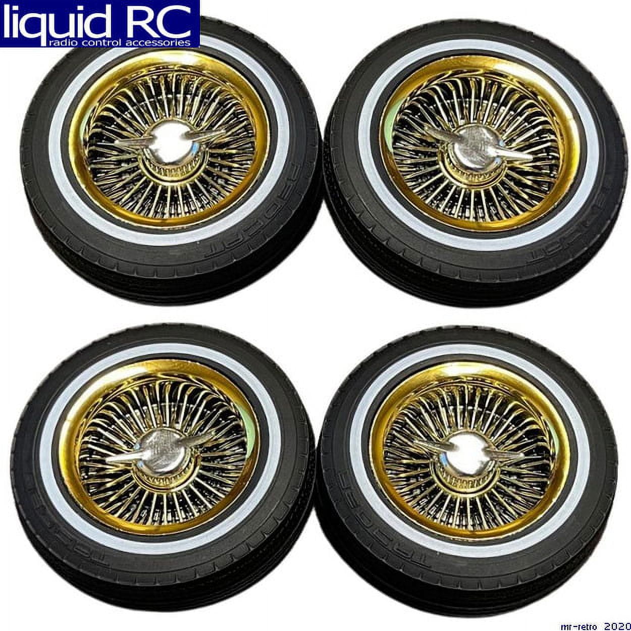 Redcat Racing Tires and Wheels Toy Replacement, 0.75 in, (Pack of 4 ...