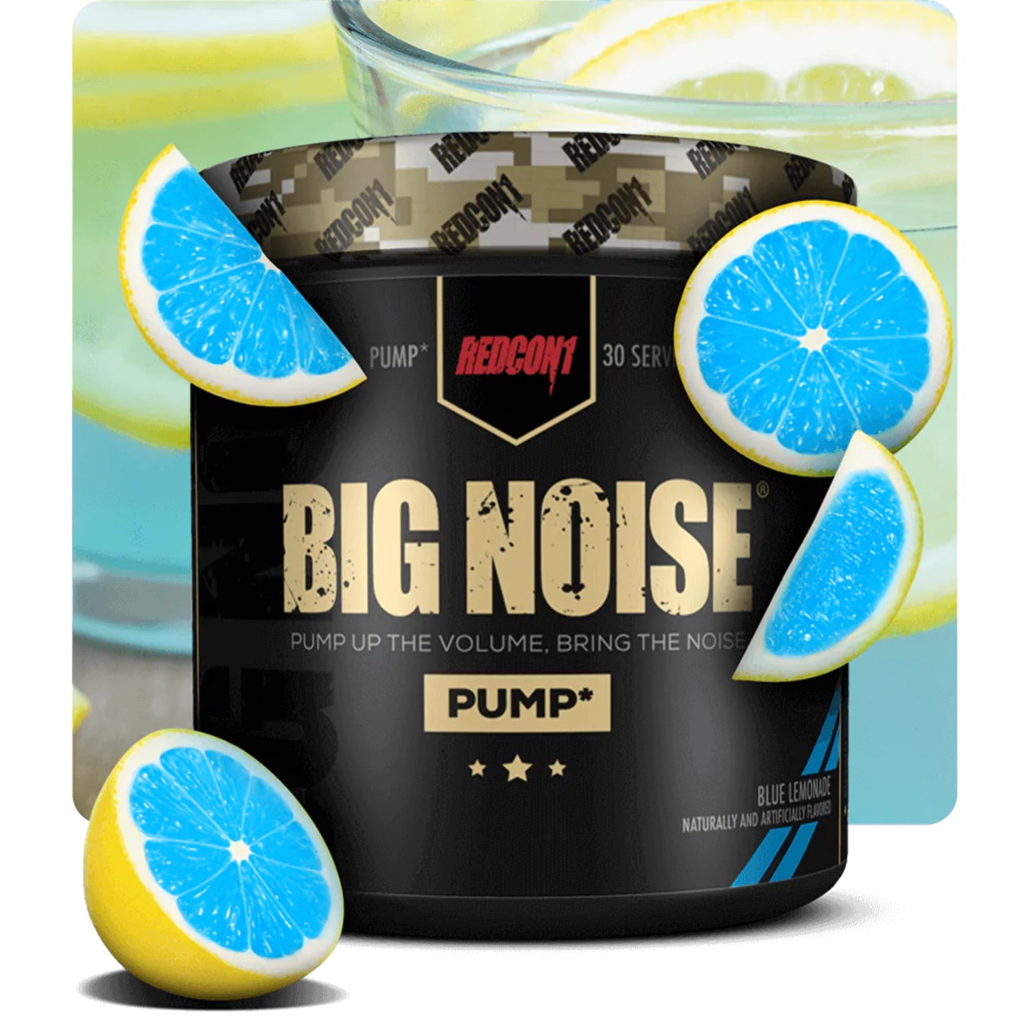 Redcon1 Big Noise, Pre-Workout Energy Drink, Recovery, Pump Formula ...