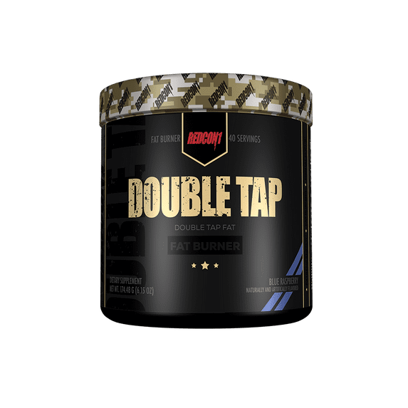 Redcon1 Double Tap, Fat Burner, Blue Raspberry, Powder, 40 Servings ...