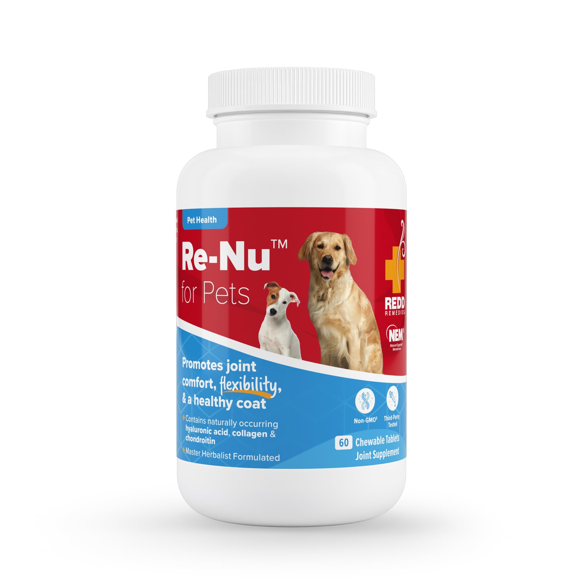 Redd Remedies, RE-NU for OIF8 Pets, Joint Pain Relief Support for Dogs ...