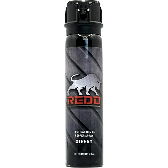 Redd, Tactical Blend OC/CS Pepper Spray - Flip Top Stream (4 oz ...