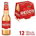Redd's Hard Apple Beer, 12 Pack, 12 fl oz Glass Bottles, 5.0% ABV ...