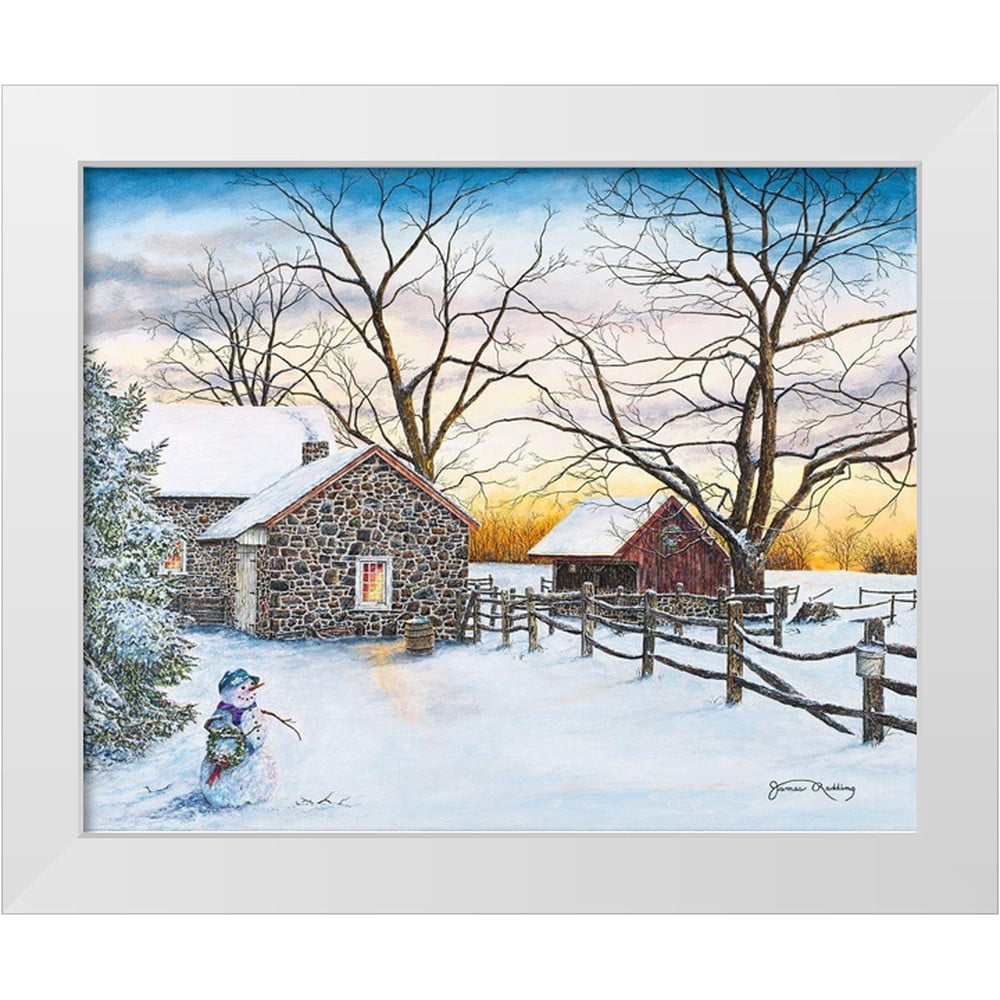 Redding, James 14x12 White Modern Wood Framed Museum Art Print Titled ...