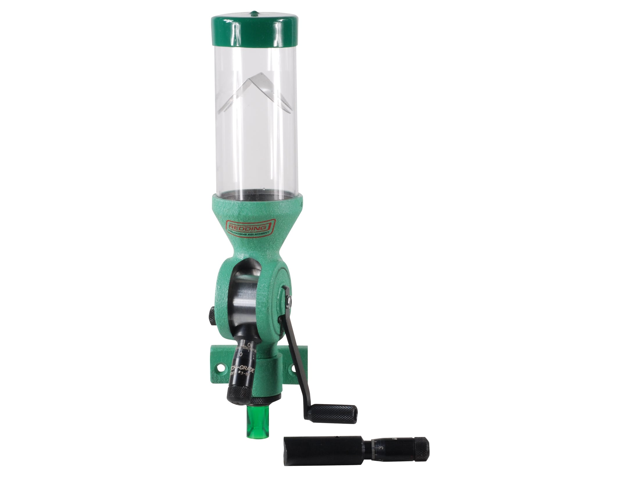 Redding Reloading Match-Grade Model 3BR Powder Measure w/both chambers ...