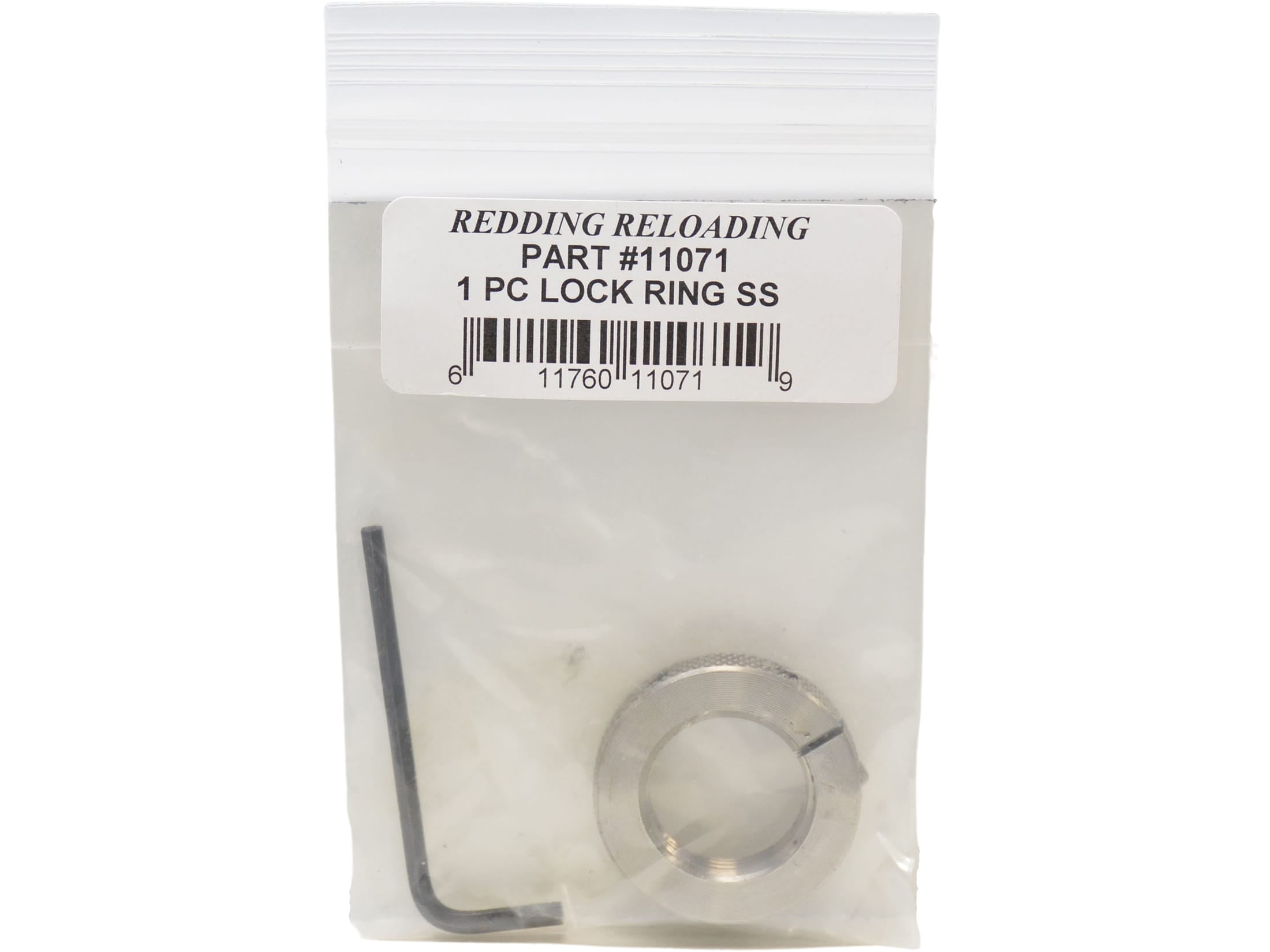 Redding Stainless Steel Crossbolt Die Lock Ring 7/8"-14 Thread ...