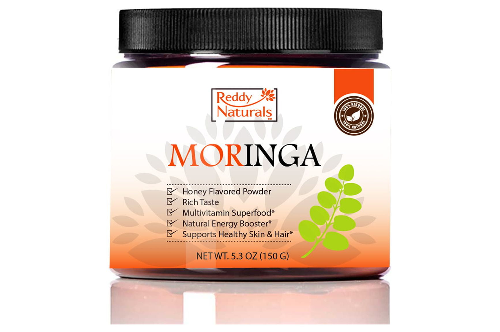 Reddy Naturals Premium Moringa Oleifera extract Powder - 100% Pure ...