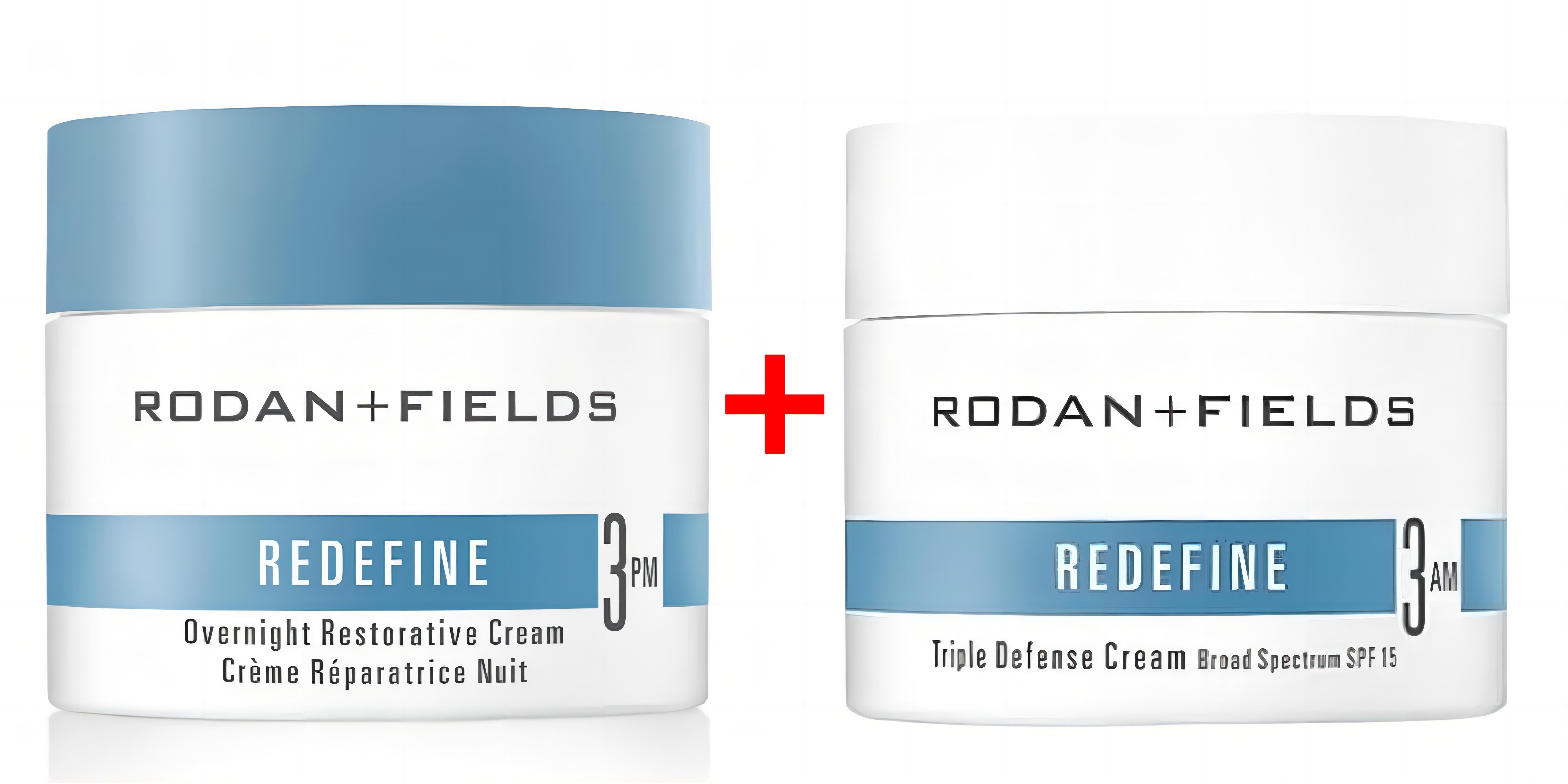Redefine 3 PM, Overnight Deep Nourishing Cream & Redefine 3 AM ...