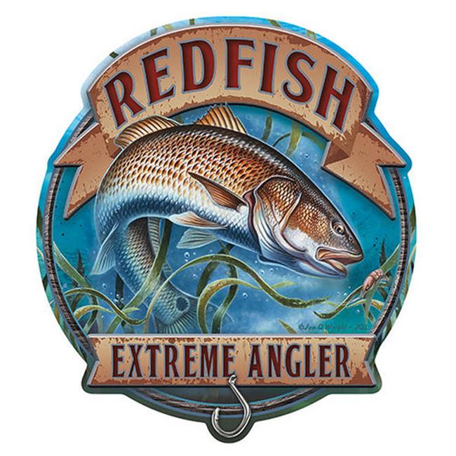 Redfish Extreme Angler Fishing Novelty Sign - Walmart.com