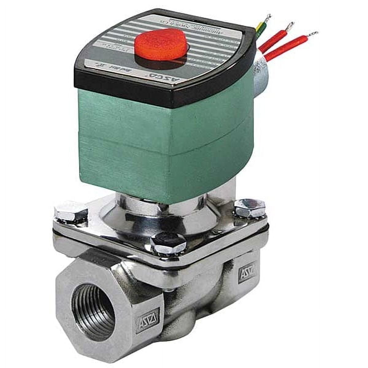Redhat Solenoid Valve,SS,NC,Air, Inert Gas 8210G089 - Walmart.com