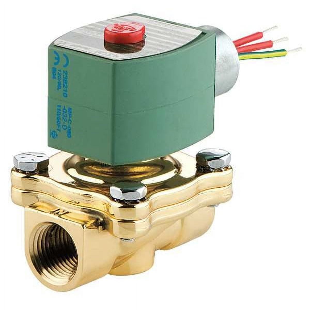 Redhat Solenoid Valve,SS,NC,Air, Inert Gas 8210G089 - Walmart.com