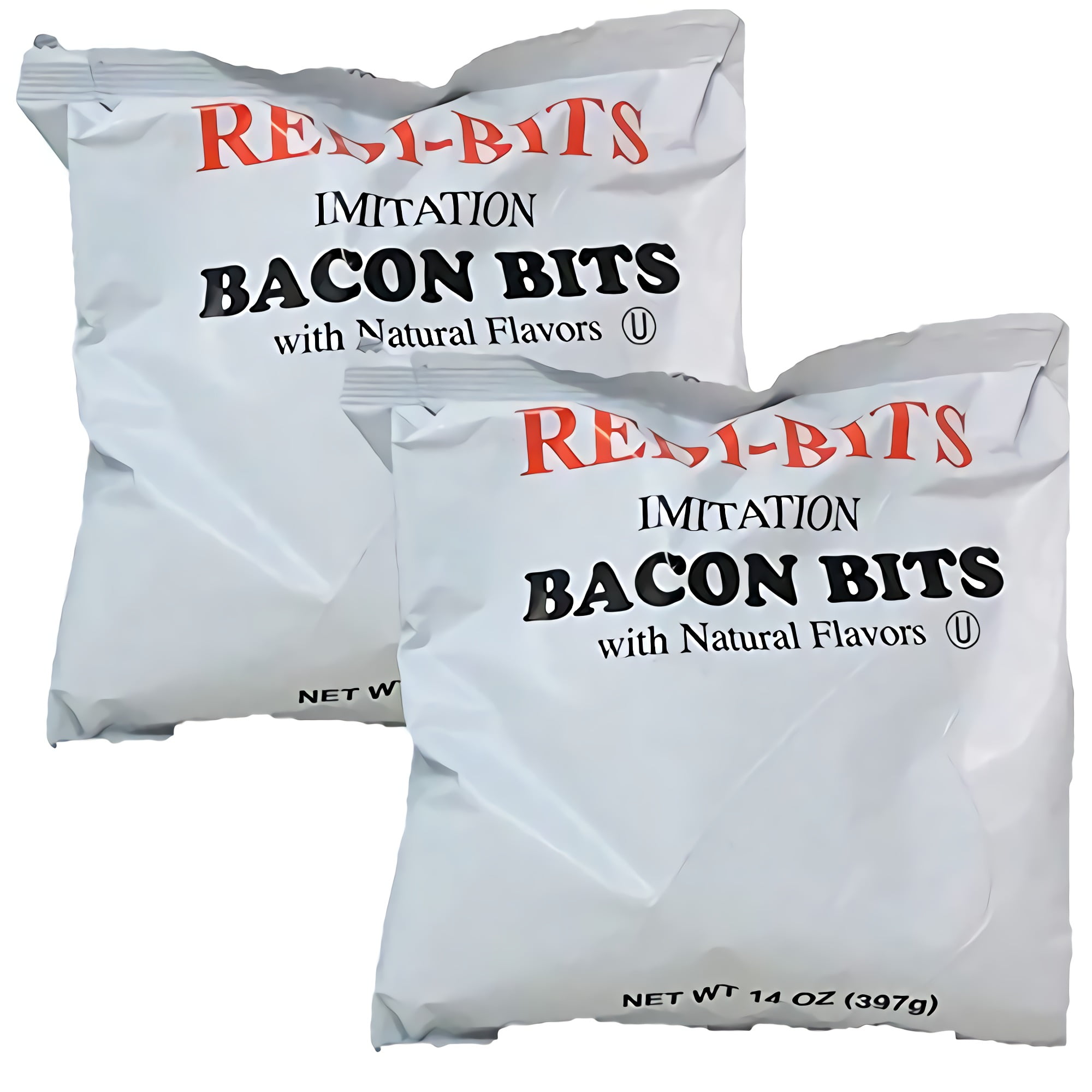 Redi-Bits Imitation Bacon Bits | 14 Oz | Pack of 2 - Walmart.com