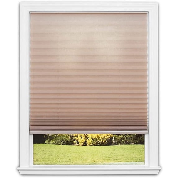 Redi Shade No Tools Trim-at-Home Easy Lift Pleated Fabric Cordless ...