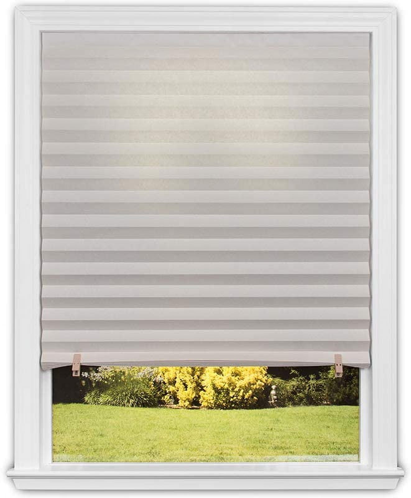Redi Shade No Tools Original Light Filtering Pleated Paper Shade ...