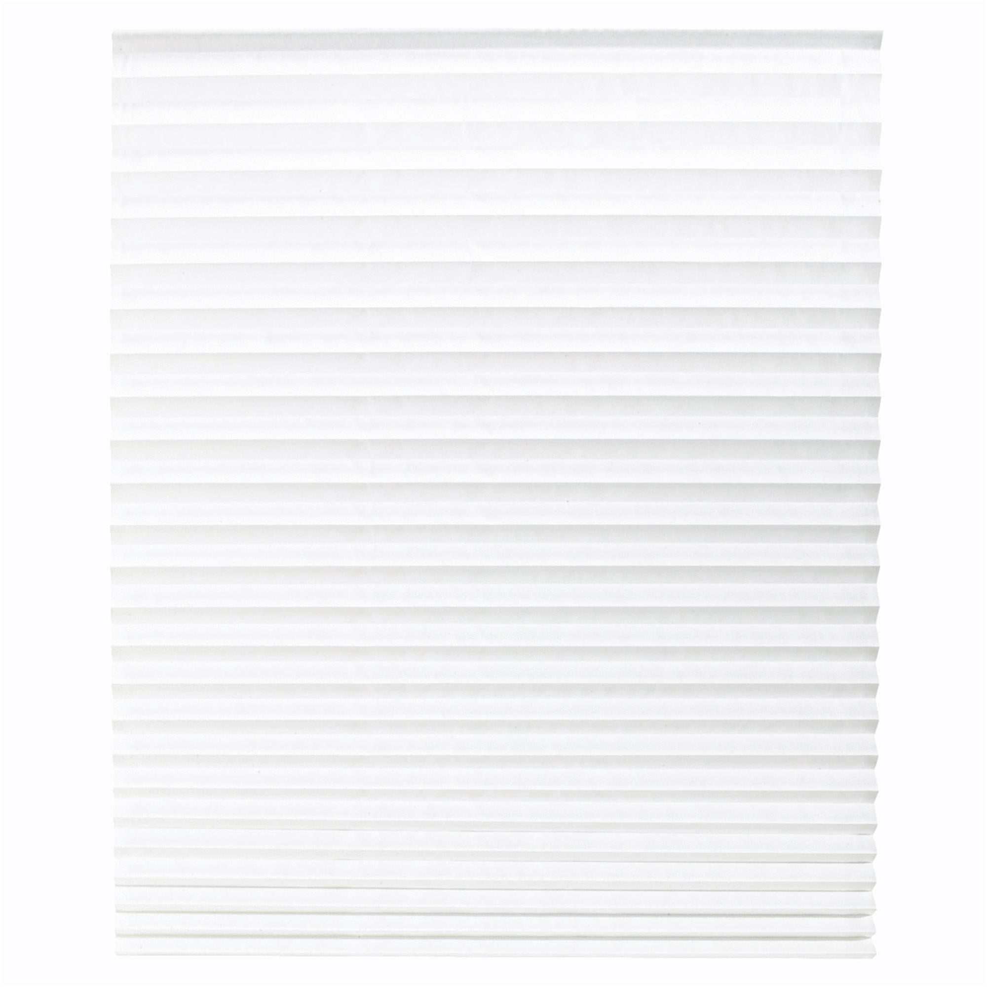 Redi Shade No Tools Original Light Filtering Pleated Paper Shade White ...