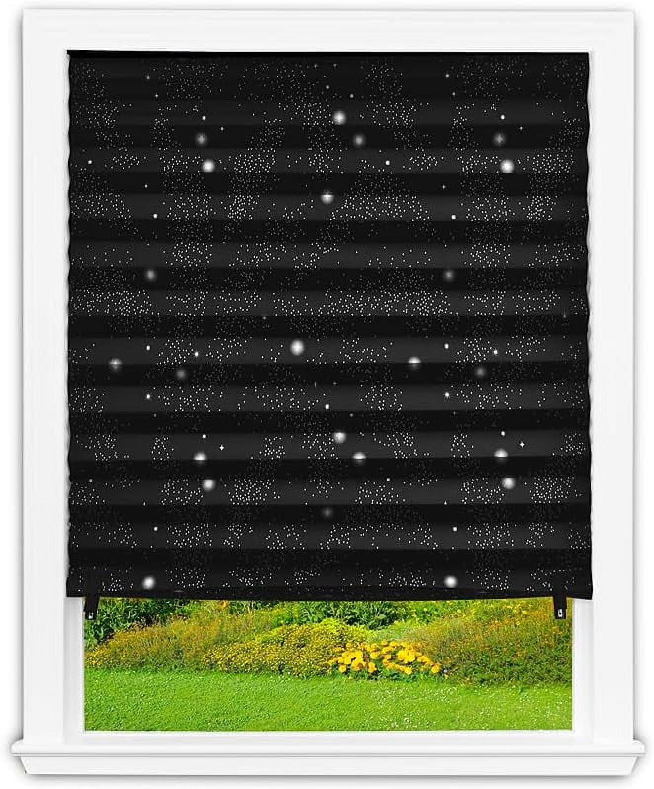 Redi Shade No Tools Original Light Filtering Pleated Paper Shade Galaxy ...