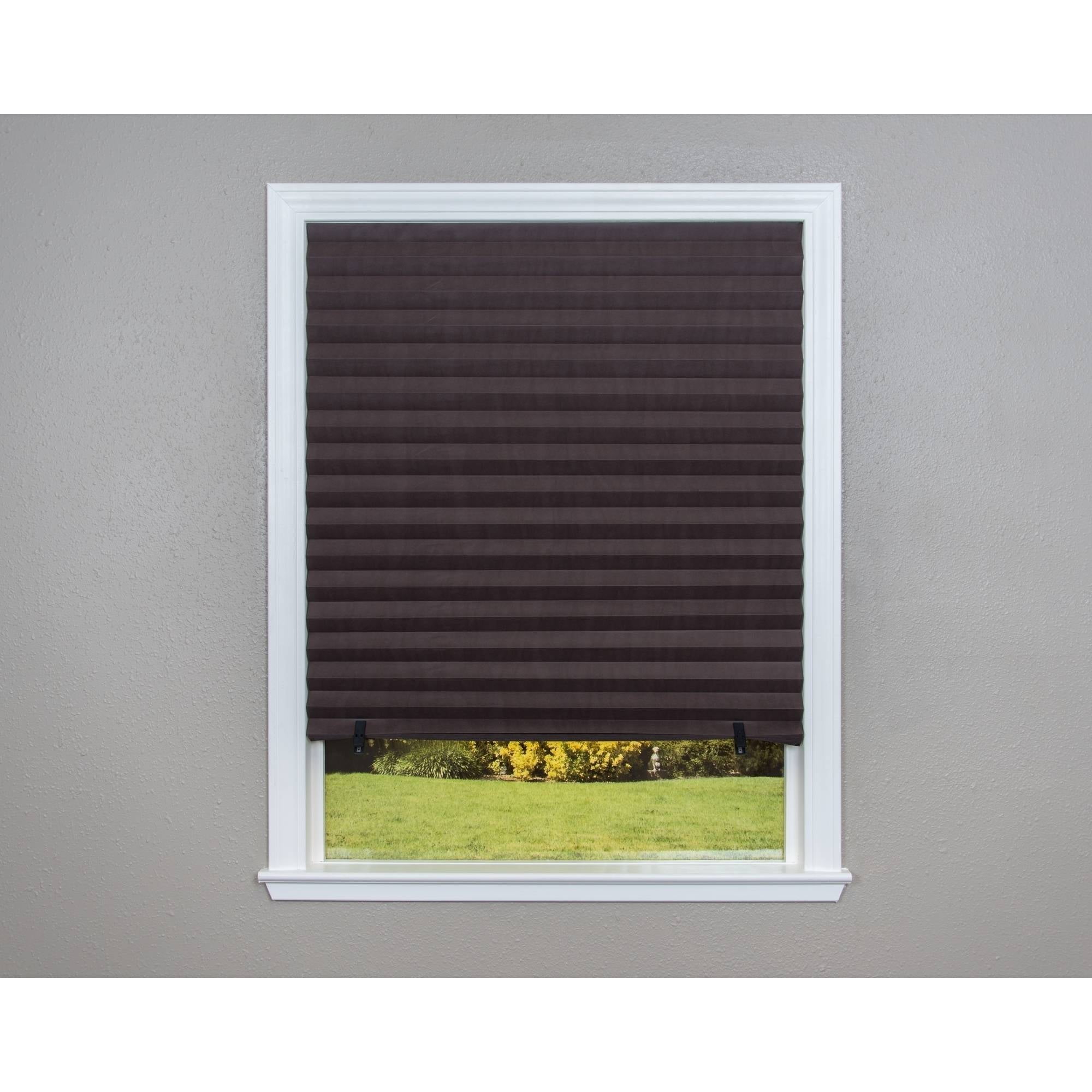 Free Shipping! Redi Shade Original Room Darkening Pleated Paper Window ...