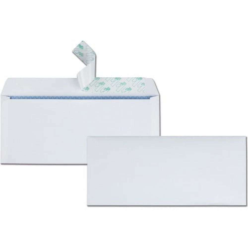 Quality Park Redi-Strip Security Tinted Envelope, #10, Peel Seal Self ...