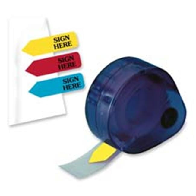 Redi-Tag Corporation RTG Sign Here Arrow Message Flag- .56ft.ft.x1 ...