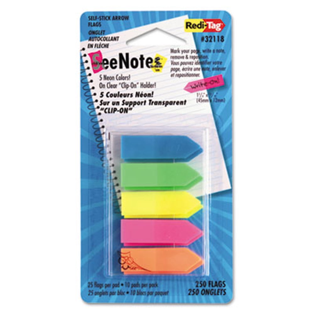 Redi-Tag Index Tabs for marking and organizing documents - Walmart ...