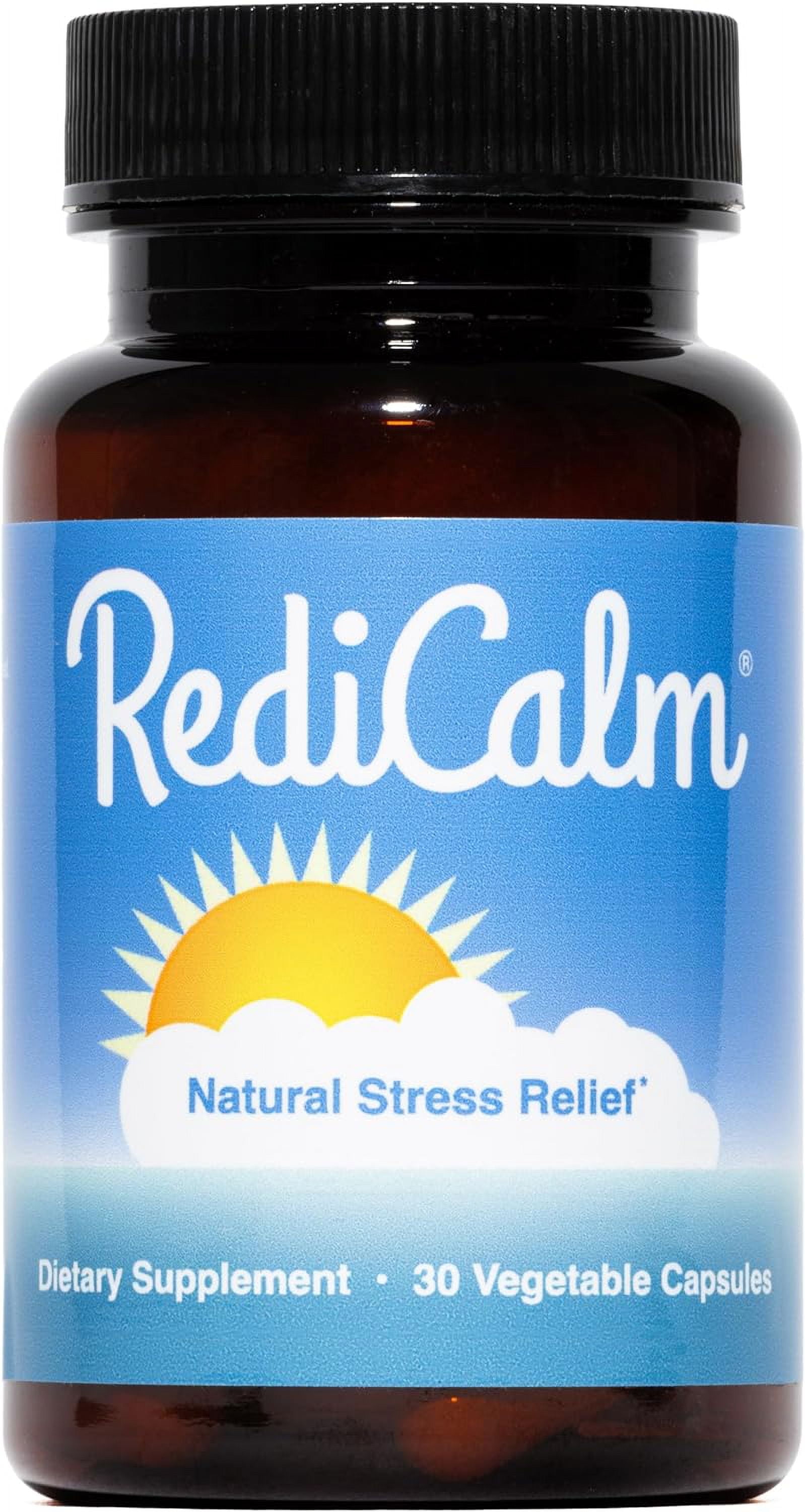 RediCalm Stress Relief Supplement, Scientifically-Backed Formula, Vegan ...
