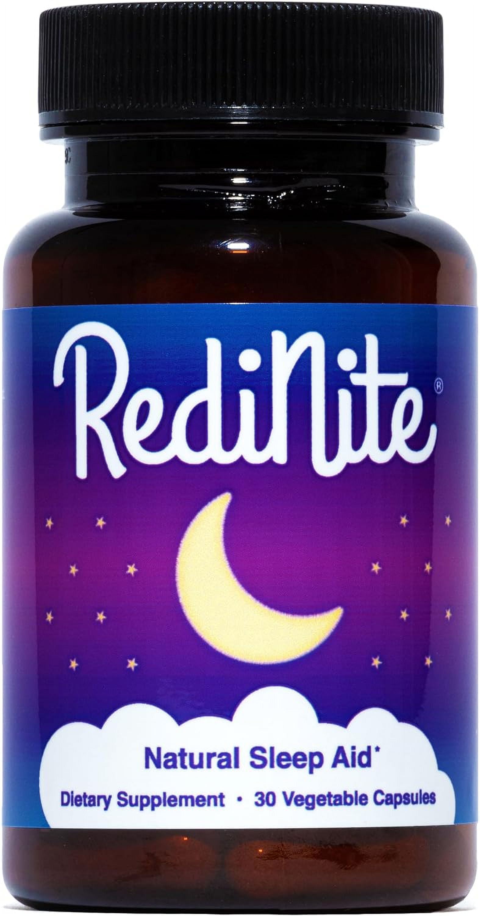 RediNite, Sleep Aid Supplement, Vegan Formula, 30 Vegetable Capsules ...